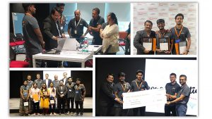Rathin K Joshi, Ajay Krishnan A, and Hari R S were awarded the 1st Runner-Up prize in the SHIFT ...