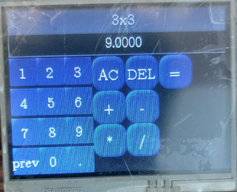 Scientific Calculator Using Touchscreen | Embedded systems