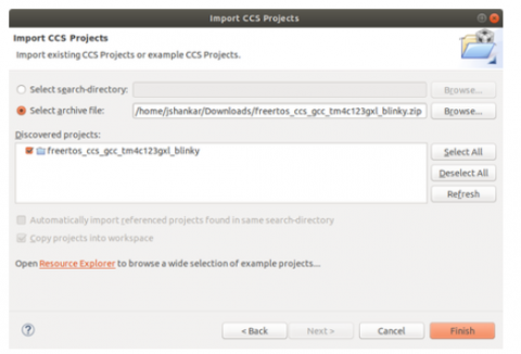 FreeRTOS Blinky Project on EK-TM4C123GXL LaunchPad Board | Embedded systems