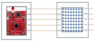 8*8 Dot Matrix Led Display using DMA | Embedded systems